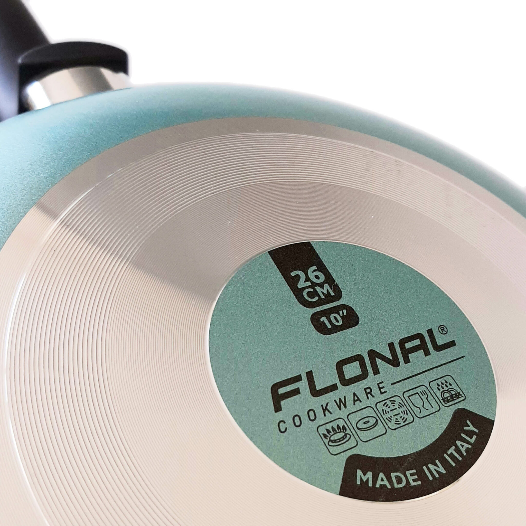 Tegame 1 manico con coperchio di vetro – The Wall – Diametro 26 cm - SHOP | Flonal Cookware